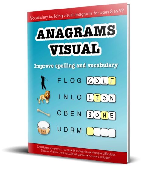 Anagrams Visual - the classic word puzzle with a twist