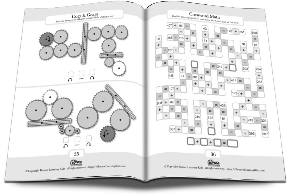 Balance Beam - the mental arithmetic logic puzzles book