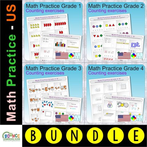 Math fun learn to count 1 | collection of fun math exercises