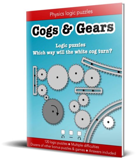 120 fun cogs & gears physics and engineering logic puzzles