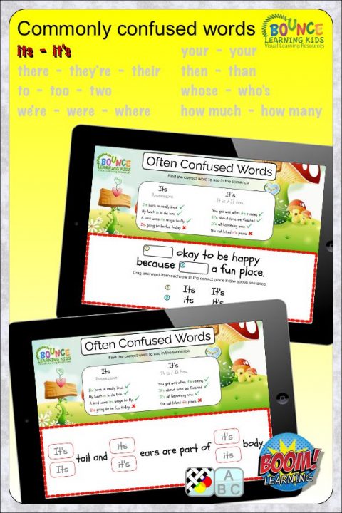 Fun Commonly confused words resources