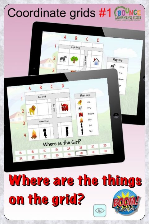 Fun Coordinate grids worksheets, BOOK & GOOGLE decks
