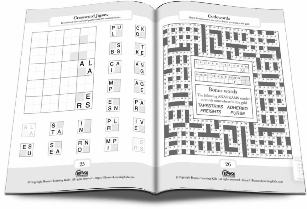 Over 600 Cryptograms Puzzles For Kids And Adults