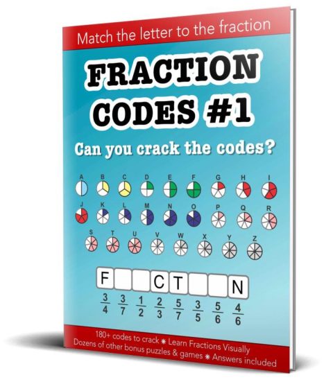 Fraction Codes puzzles for easy learning of fractions