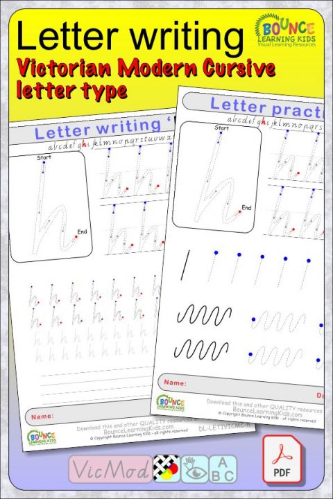 Fun Letter number writing practice worksheets to download