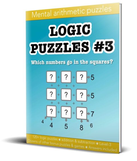 4 amazing logic puzzles & other fun activities books