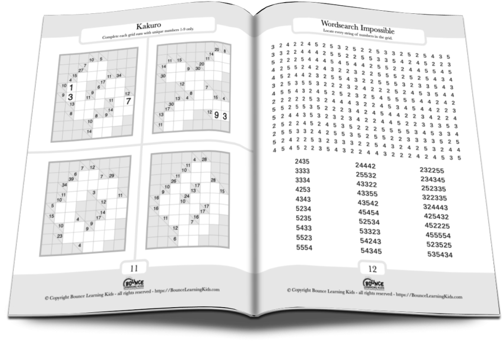Dozens of fun and challenging Logic Grid puzzles