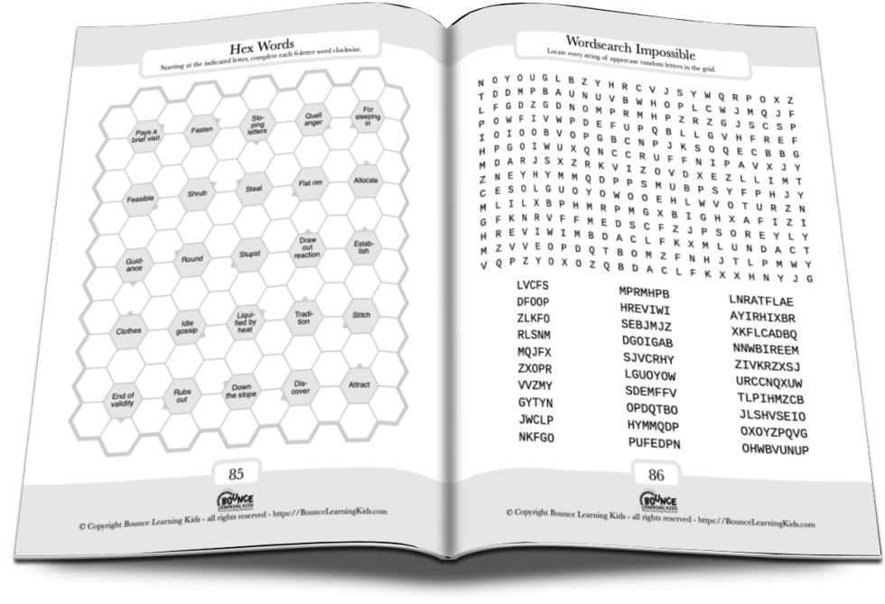 Dozens of fun and challenging Logic Grid puzzles
