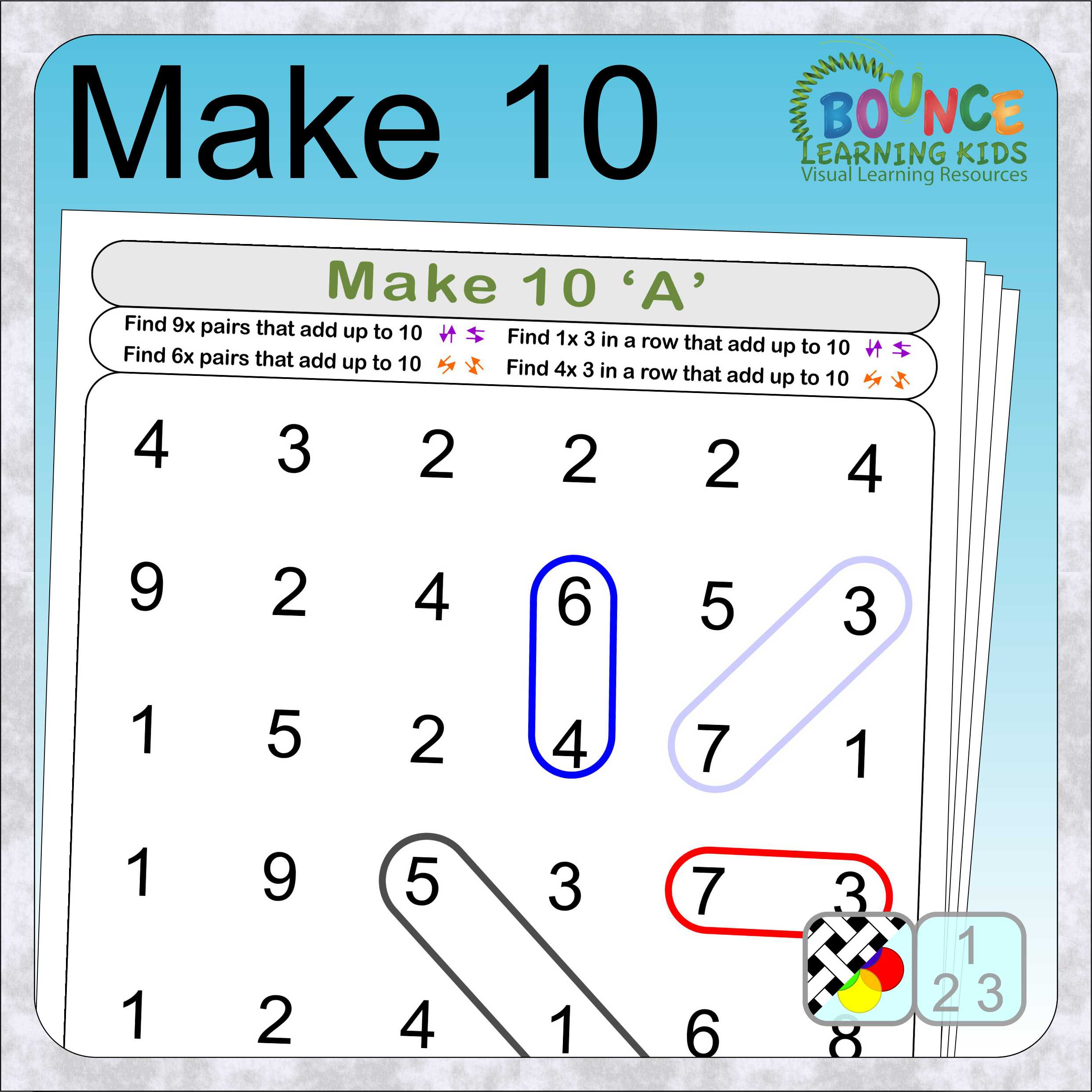 14 Innovative Make Ten Worksheets For Download