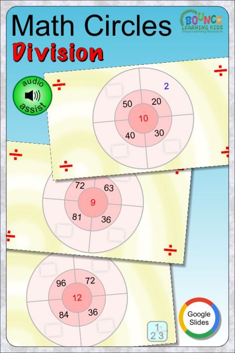 Fun Math Circles resources | Add Subtract Multiply Divide
