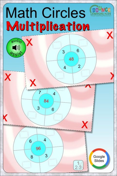 Fun Math Circles resources | Add Subtract Multiply Divide