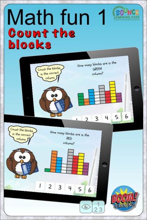 104 Math fun learn to count BOOM decks learn to count BOOM exercise decks