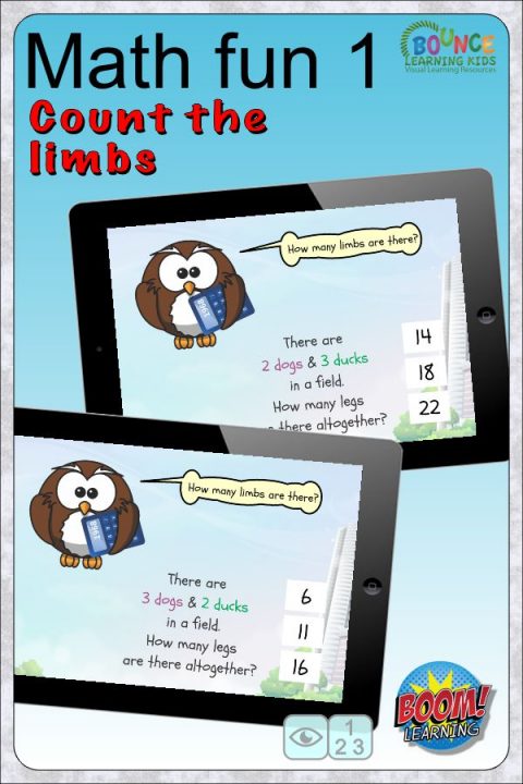 104 Math fun learn to count BOOM decks learn to count BOOM exercise decks