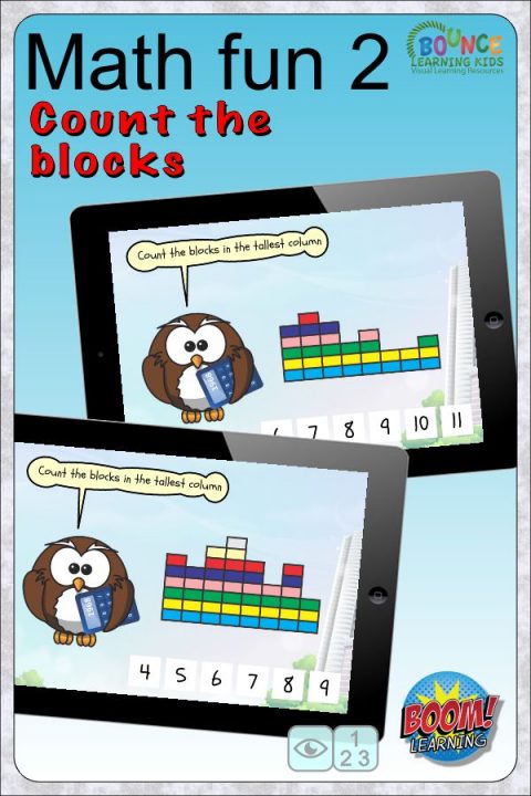 104 Math fun learn to count BOOM decks learn to count BOOM exercise decks