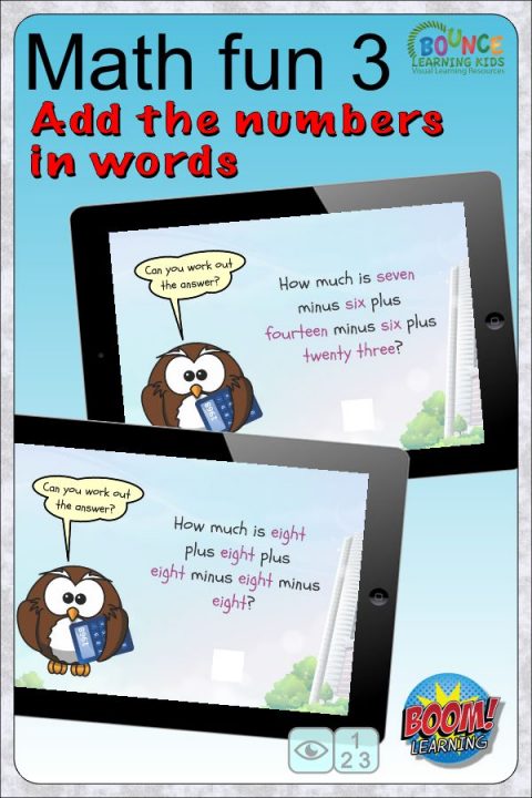 104 Math fun learn to count BOOM decks learn to count BOOM exercise decks