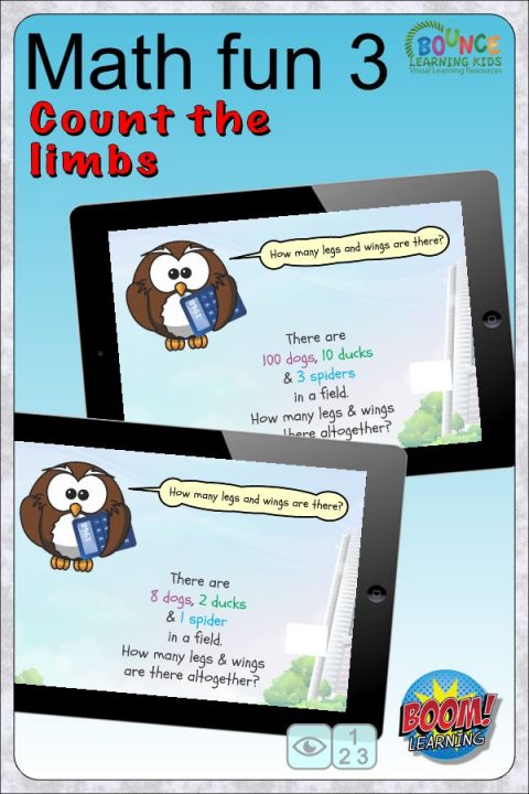 104 Math fun learn to count BOOM decks learn to count BOOM exercise decks