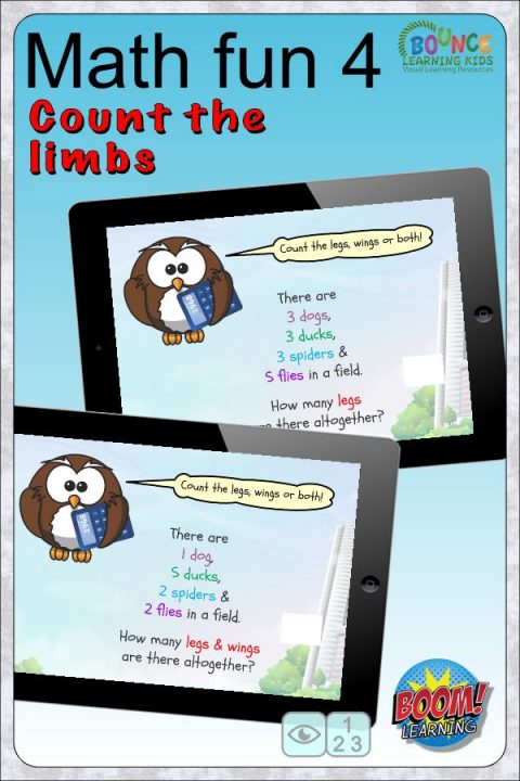 104 Math fun learn to count BOOM decks learn to count BOOM exercise decks