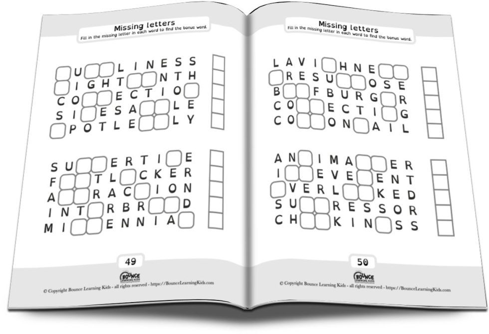 2 dyslexia activity books - comfortable to read puzzles