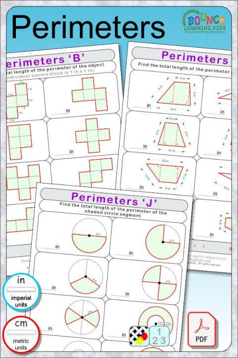 11 fun Perimeters worksheets to download