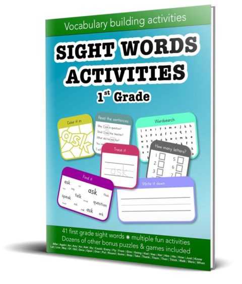 5 amazing Sight Words activities books