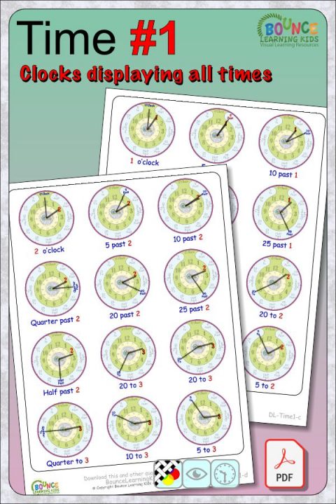 9 fun Learn To Tell The Time resources