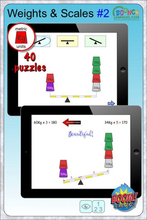 Fun Weights and Scales resources
