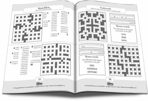 Word Overlap word Puzzles