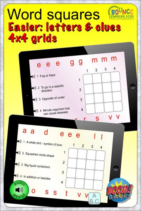 18 fun Word squares puzzles to solve