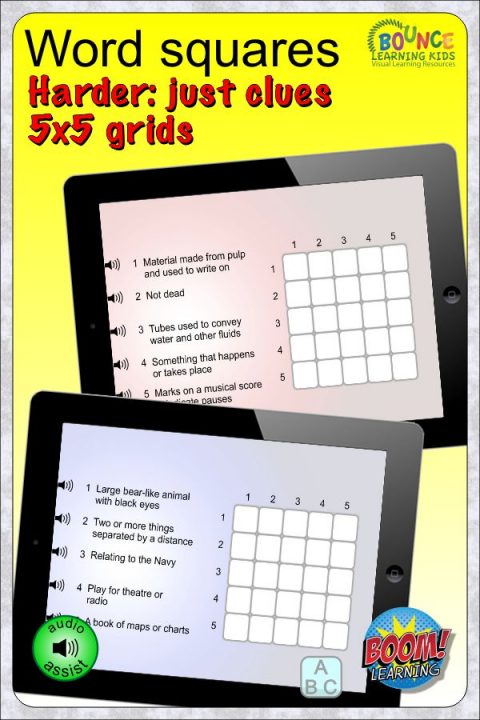 18 fun Word squares puzzles to solve